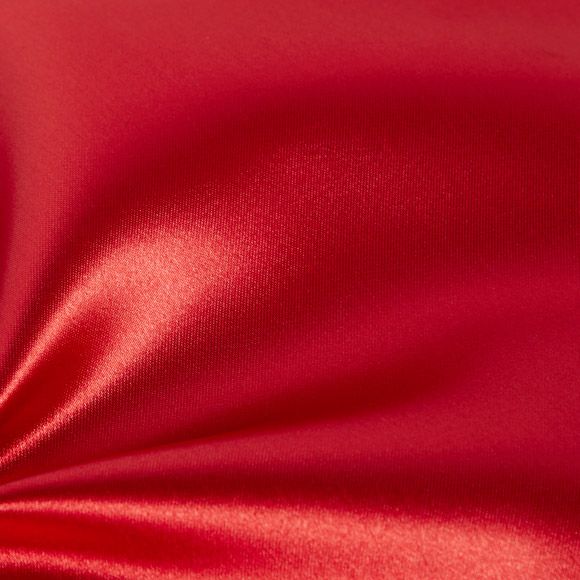 Tissu Satinette Rouge Orange 80g 308cm Bs1-D0 | CTN France