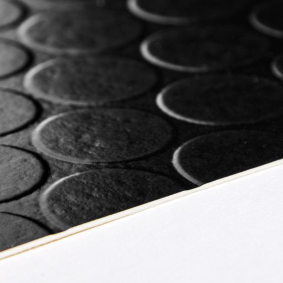 Sol PVC Pastillé Drop Noir 2m Bfl-s1 | CTN France