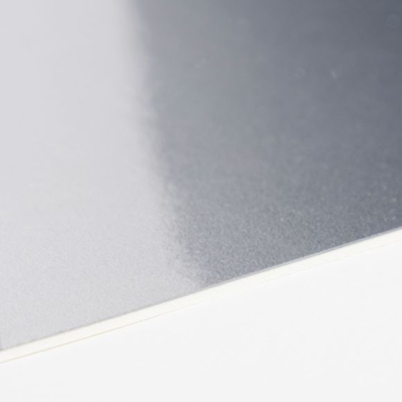 Sol Pvc Glossy Argent 1,4m Bfl-S1 | CTN France